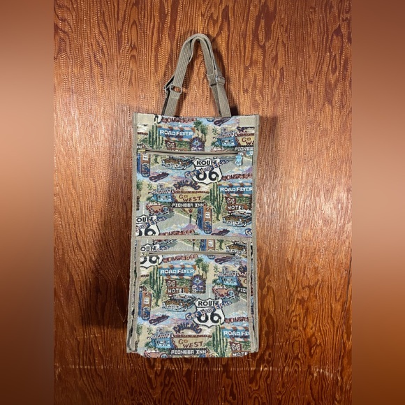 Jade | Bags | Route 66 Adjustable Shopping Tote Bag With Wheels By Jade ...